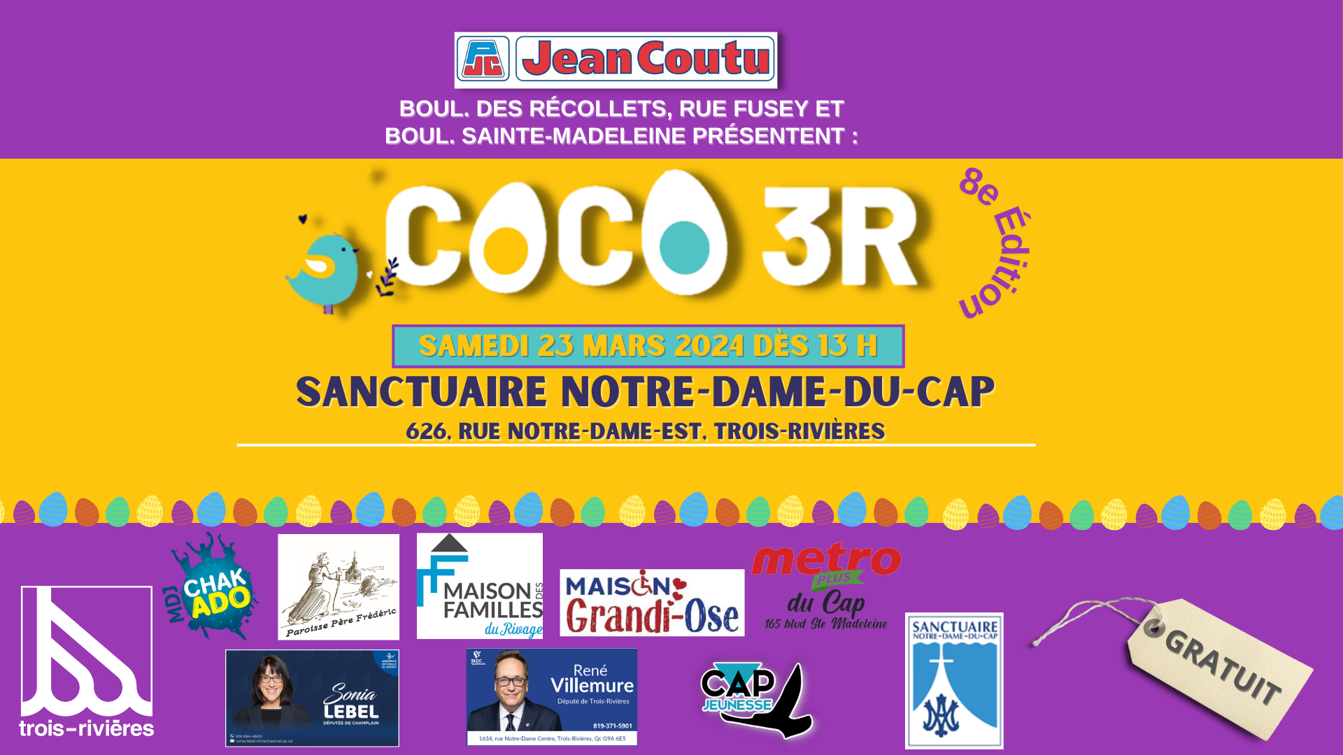 Retour COCO 3R - 8e édition - Sanctuaire Notre-Dame-Du-Cap